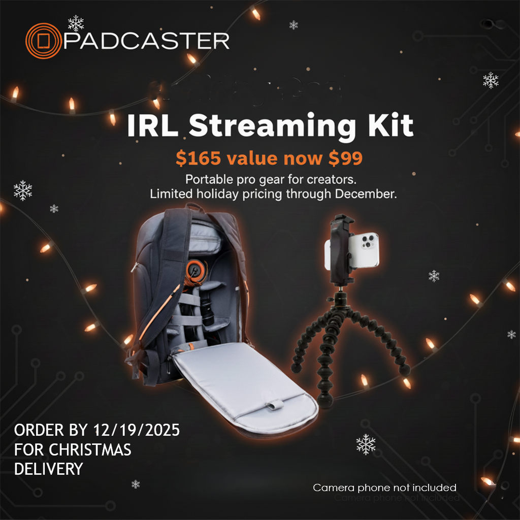 IRL Streamer Kit – Padcaster
